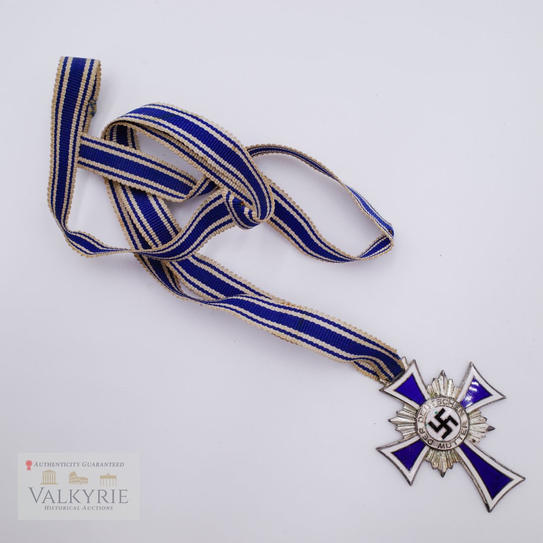Nazi Mother's Cross In Silver