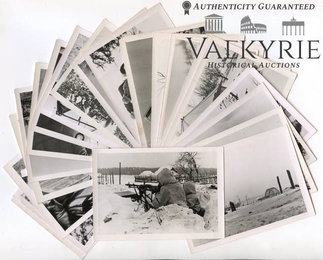 23 Photos All Described on the Reverse of Wehrmacht Soldier in East ...