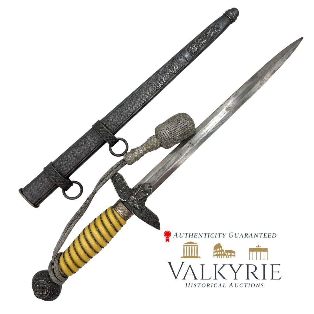 German Wwii Luftwaffe Dagger 2nd Model With Portepee