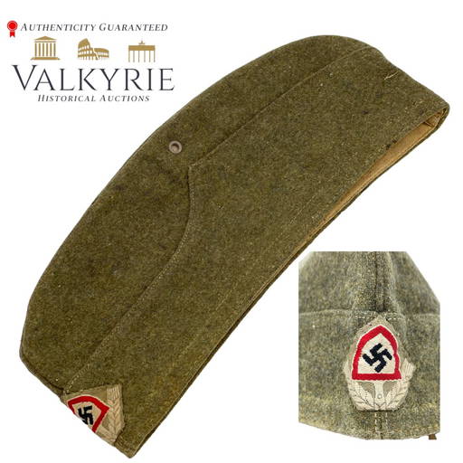 Nazi Enlisted Rad Overseas Cap