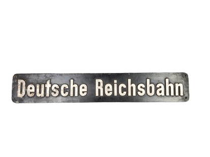 Wwii German Deutsche Reichsbahn Train Plaque
