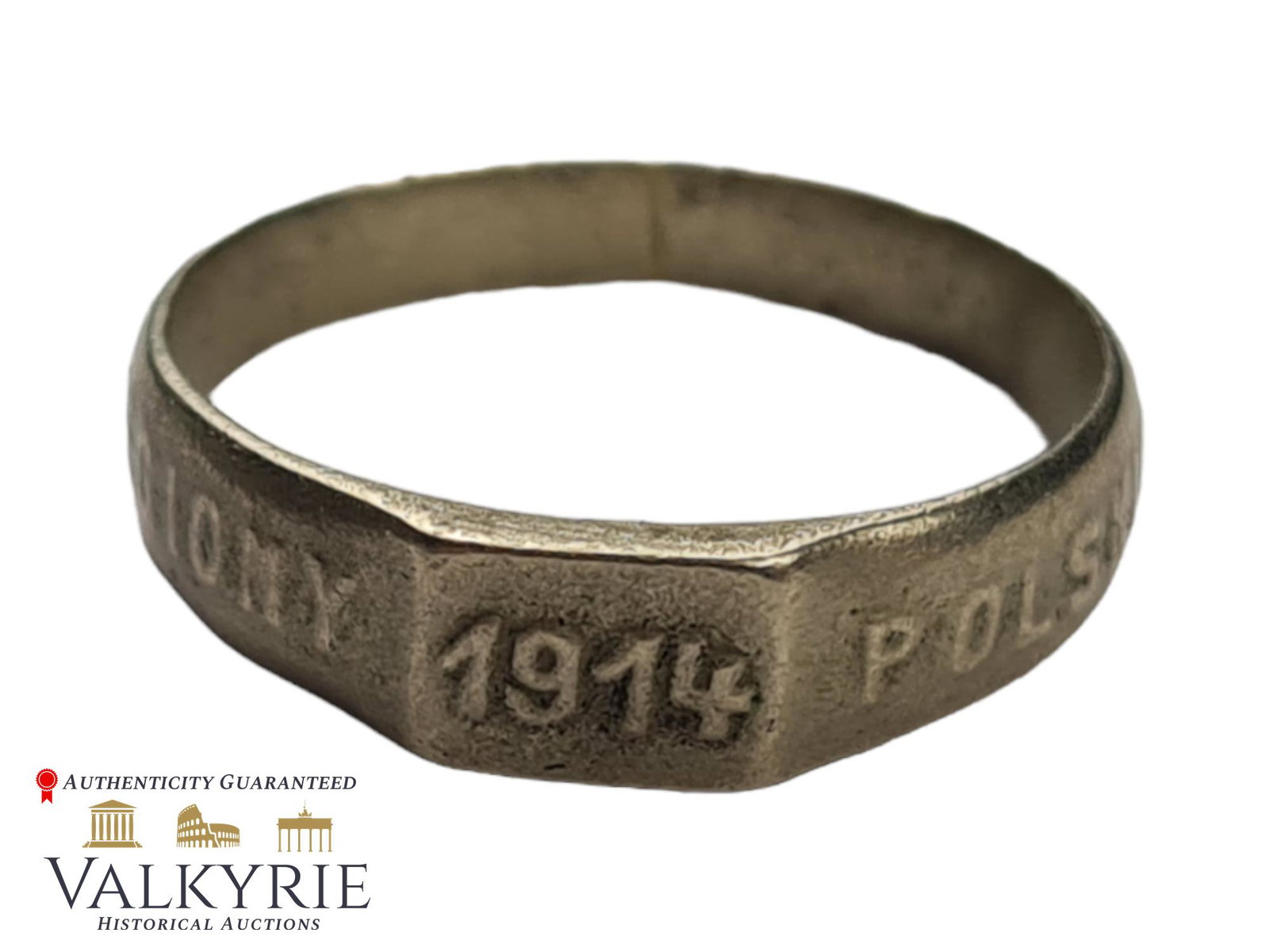Very Early Ww1 Polish Patriotic Ring Of The Famous Polish Legions ...