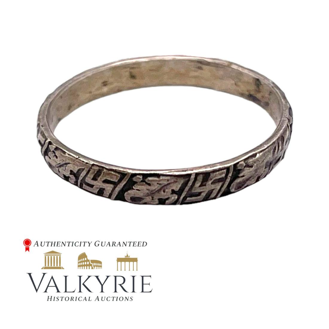 Swastika Ring With Oakleaves Auction