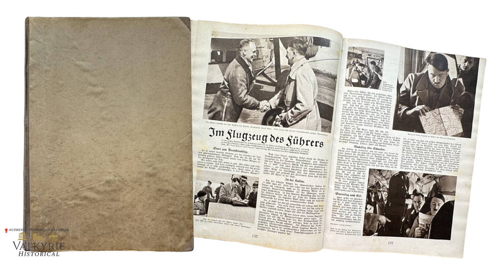Book That Compiles Several Numbers Of The Nazi Magazine "hilf Mit ...