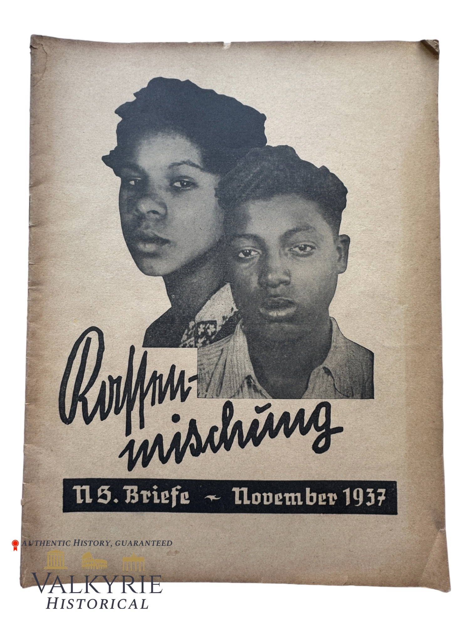 Nazi Magazine Published By The Nsdap "ns-briefe" - Number Of November ...