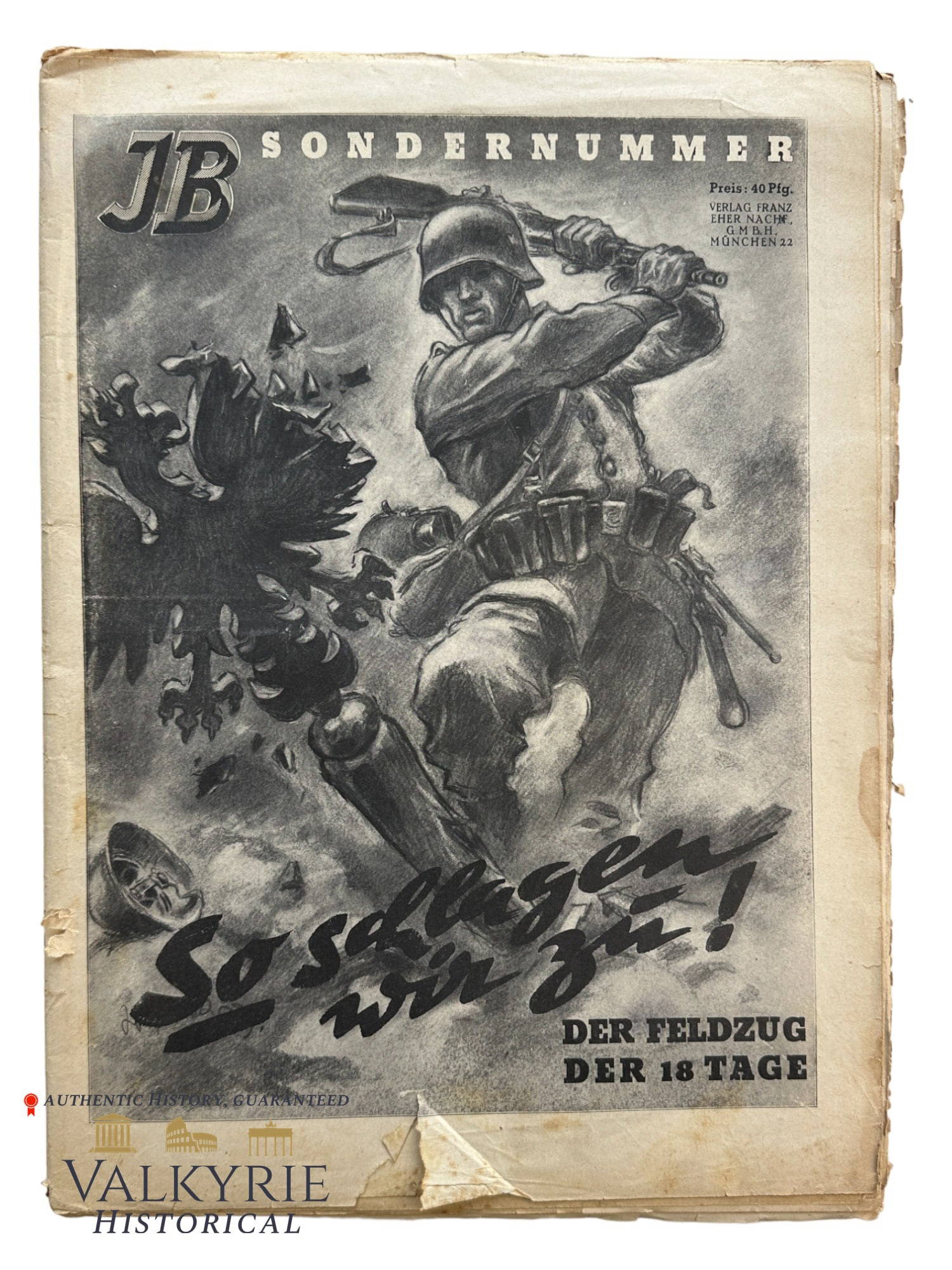 Special Number Of "illustrierter Beobachter" Nazi Magazine About The ...