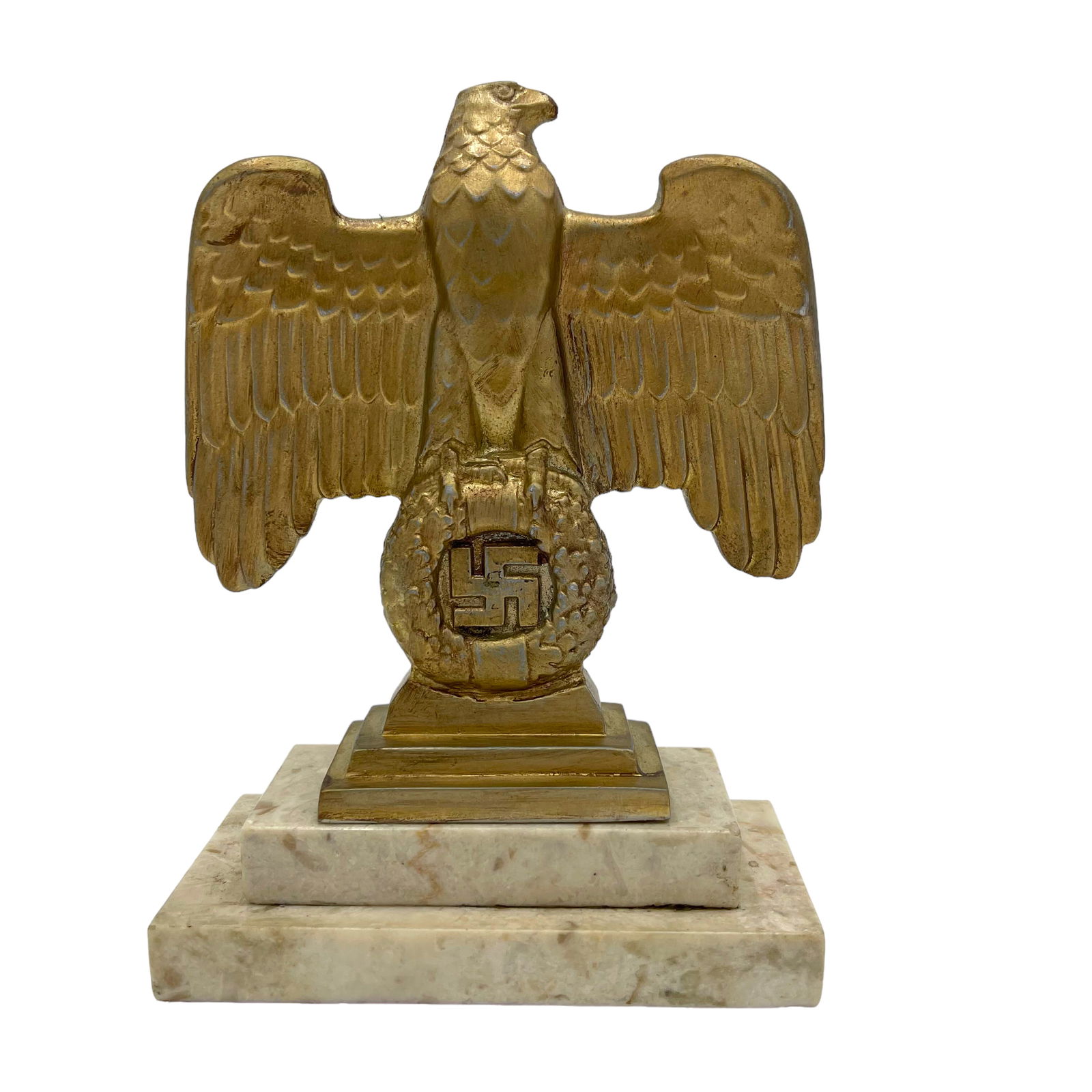 Third Reich Nazi Nuremburg Desk Eagle Auction