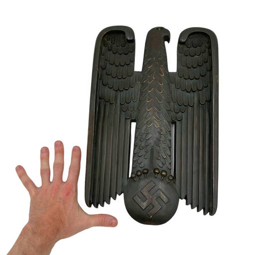 Huge Third Reich Nazi Art Deco Wall Eagle