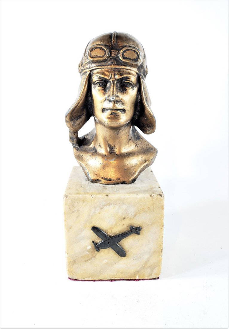 Ww2 German Aviator Bust Auction