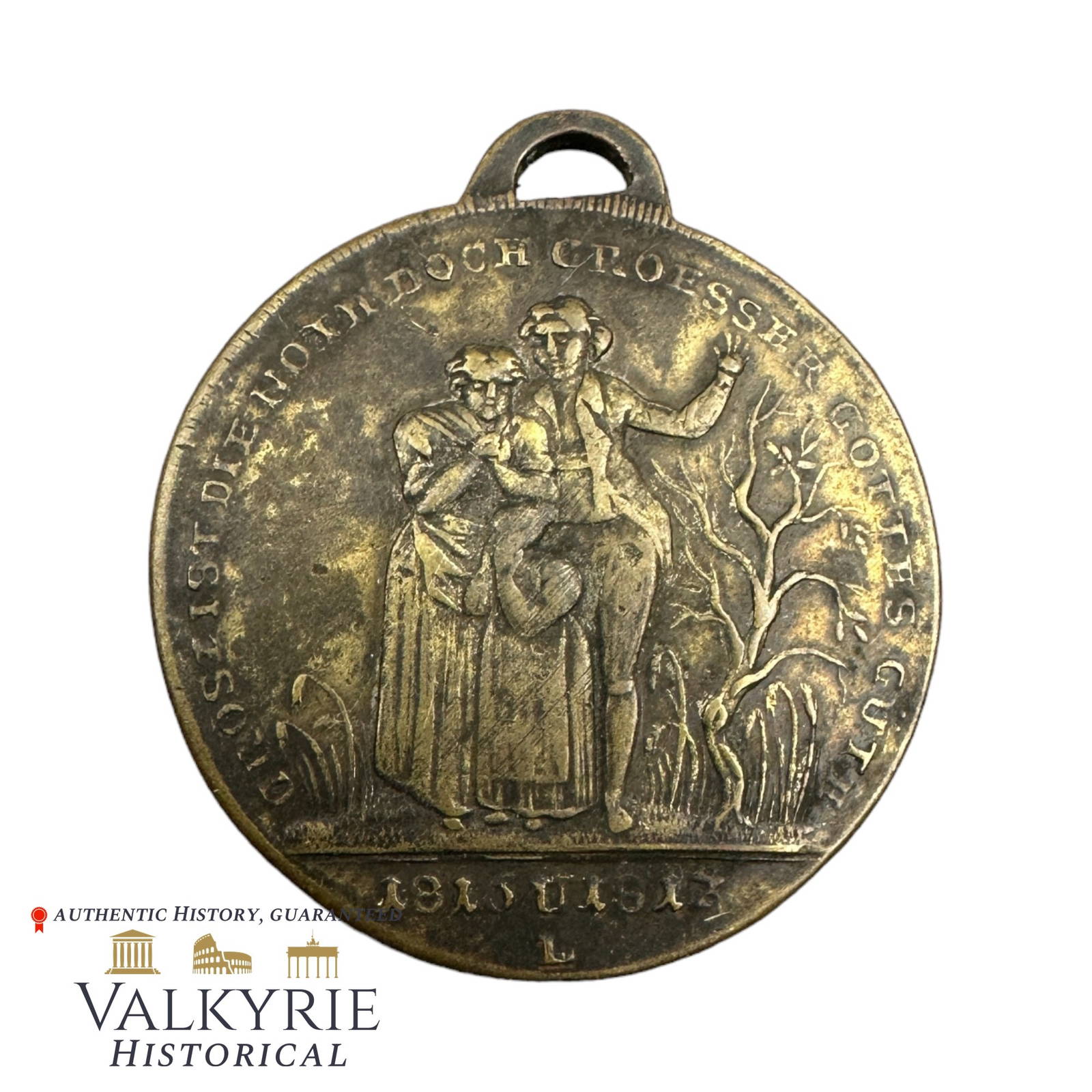 German Jeton With No Monetary Value From 1816 With Religious Motifs Auction