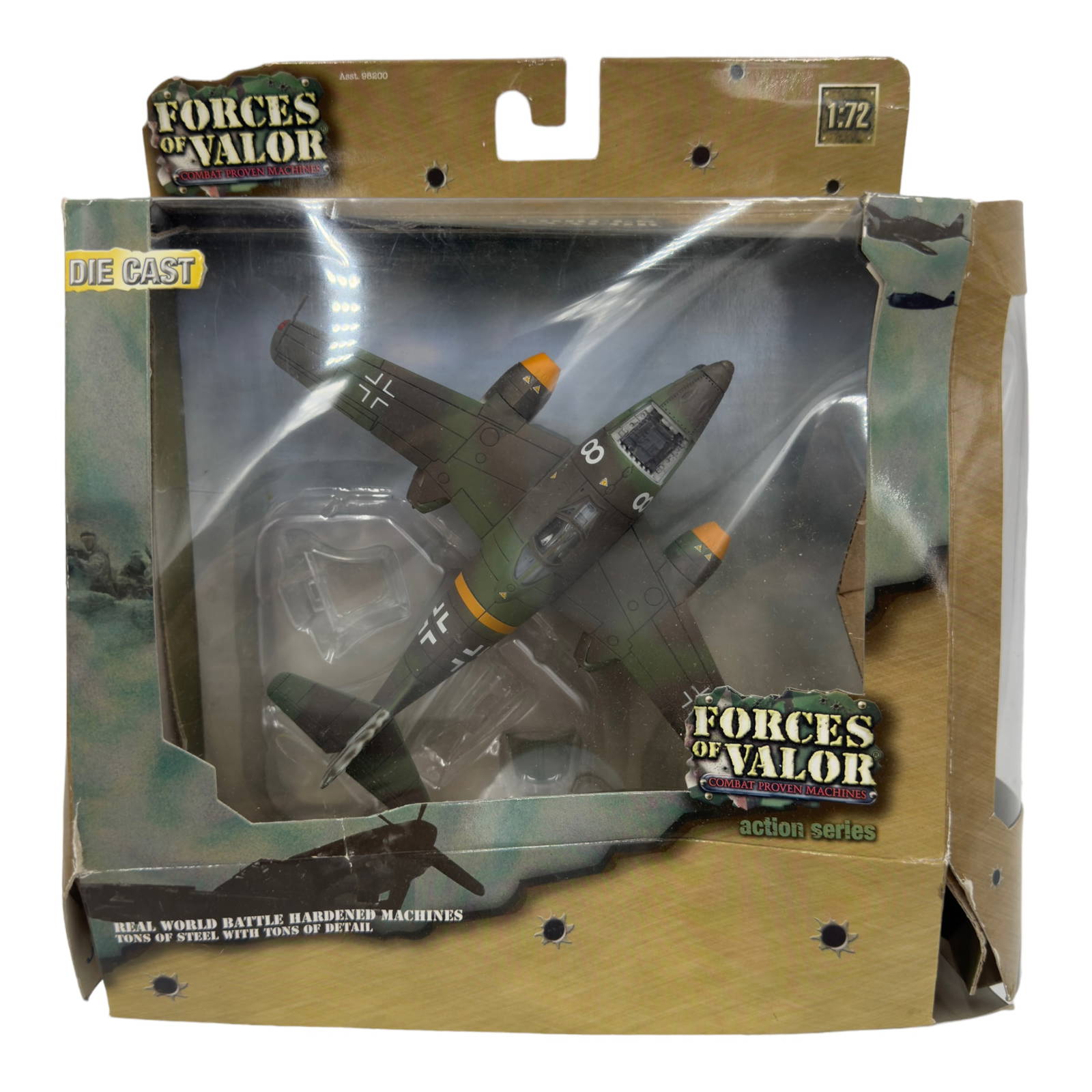 Die Cast Luftwaffe Airplane 1:72 Model By Forces Of Valor Auction