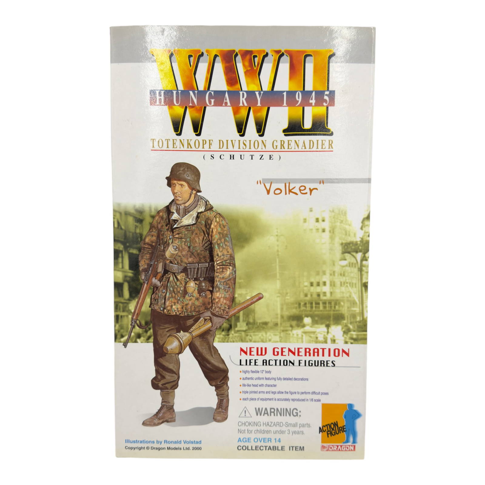 Totenkopf Division Grenadier "volker" Figurine By Dragon Auction