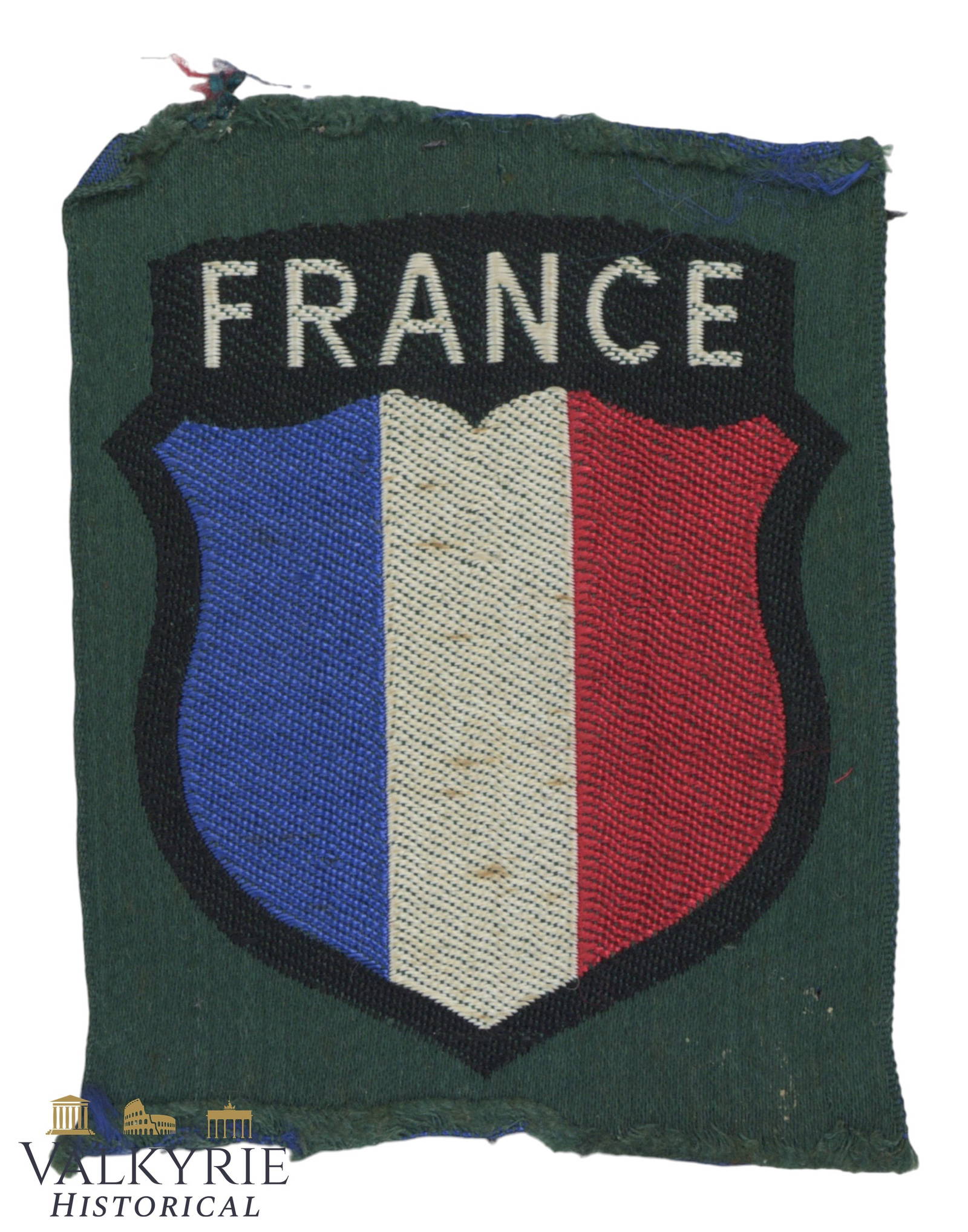 Unused Bevo Version Arm Shield For The Wehrmacht French Volunteers ...