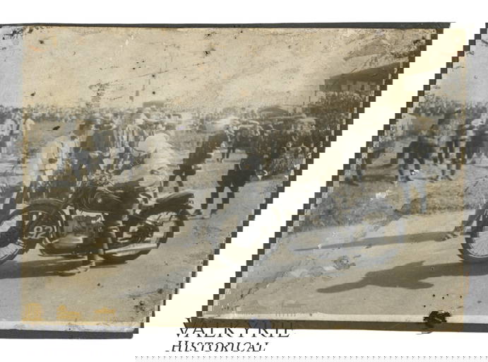 Period Private Taken Photo Of A Motorcycle Race During Iii Reich ...
