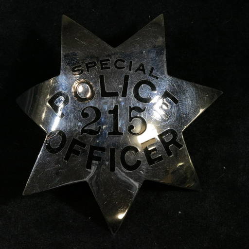 Vintage Ed Jones Co. Special Police Officer Badge