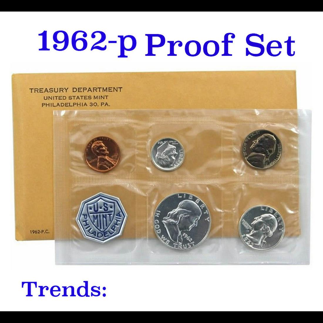 1962 Proof Set in original mint packaging - Mar 31, 2021 | Key Date ...
