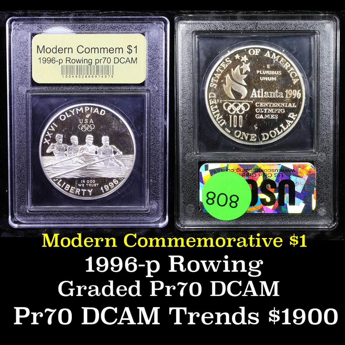 Proof 1996-P Olympics Rowing Modern Commem Dollar $1 - Apr 13, 2021 ...
