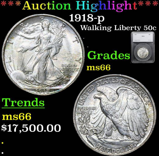 Spectacular Spring Coin Consigns 1 of 6 D3 Prices - 470 Auction Price ...