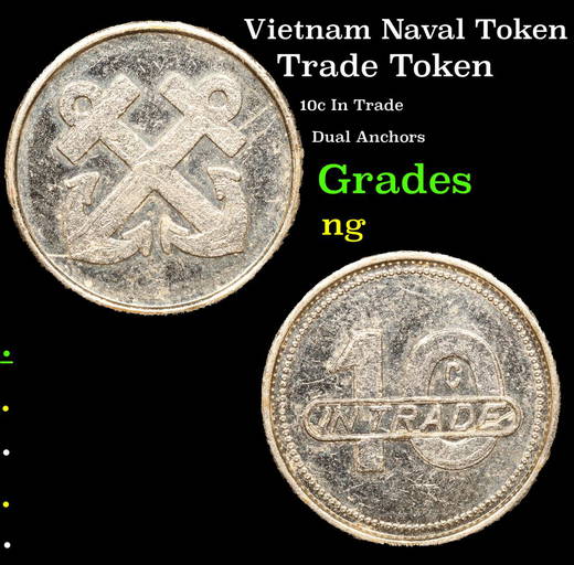 Vietnam Naval Token Grades Ng
