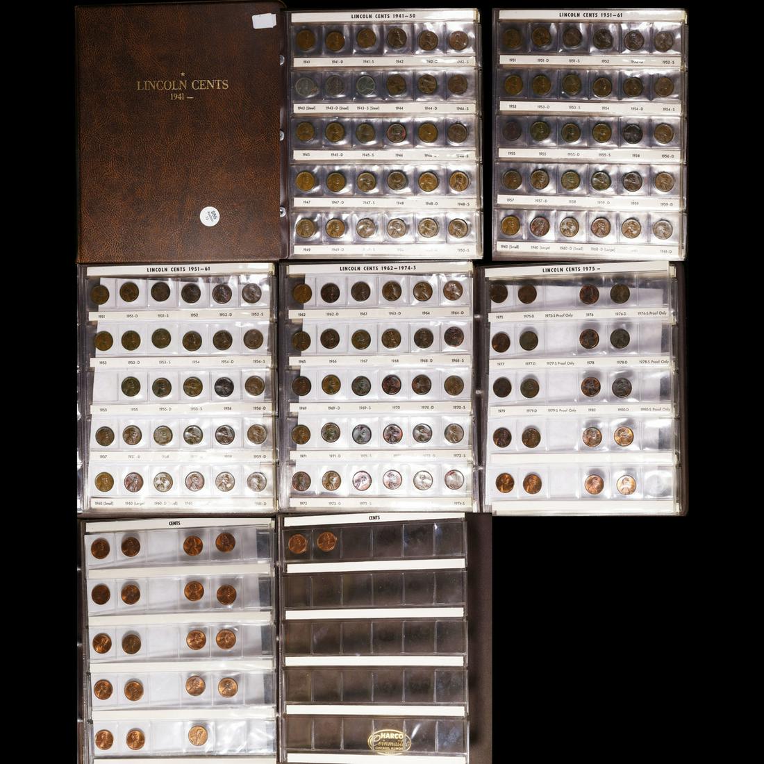 Virutally Complete Lincoln Cent Book 1941-1980 130 coins - Mar 27, 2023 ...