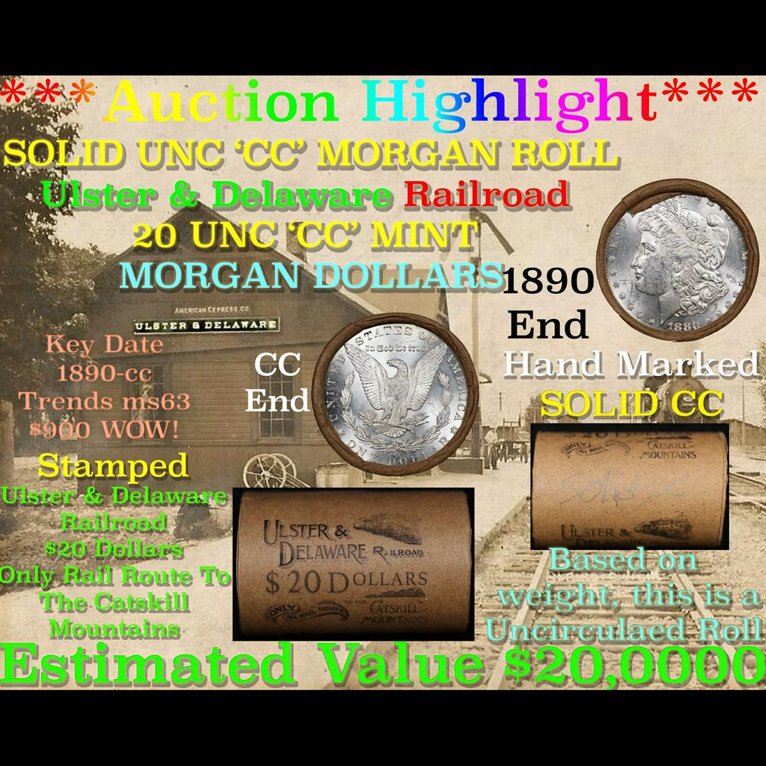***auction Highlight*** Solid Cc Uncirculated Morgan Dollar Shotgun ...