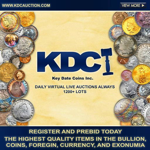 Key Date Coins - Key Date Coins Virtual Live AM Auction 24.1