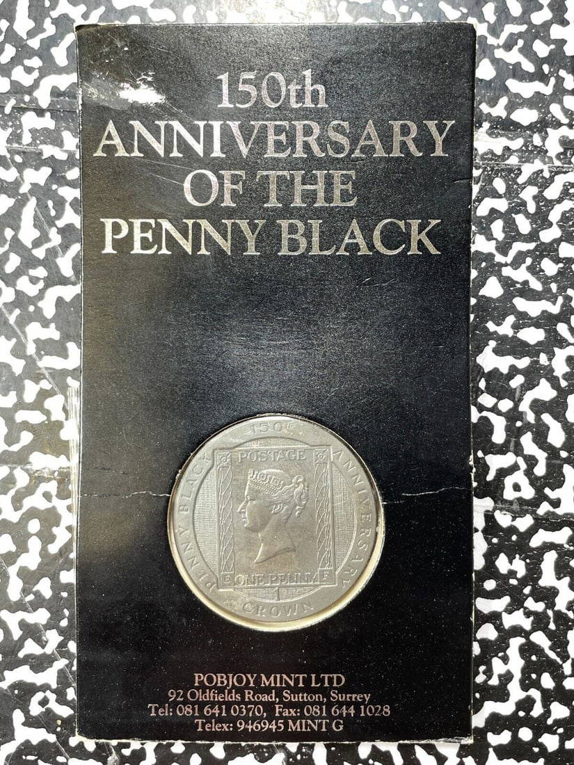 1990 150th Anniversary Of The Penny Black Stamp Commemorative Token In ...