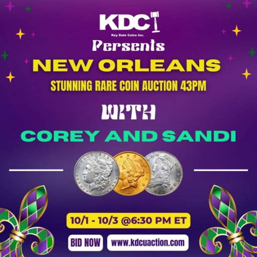New Orleans Stunning Rare Coin Auction 43P D3 on Oct 03, 2023 by Key ...