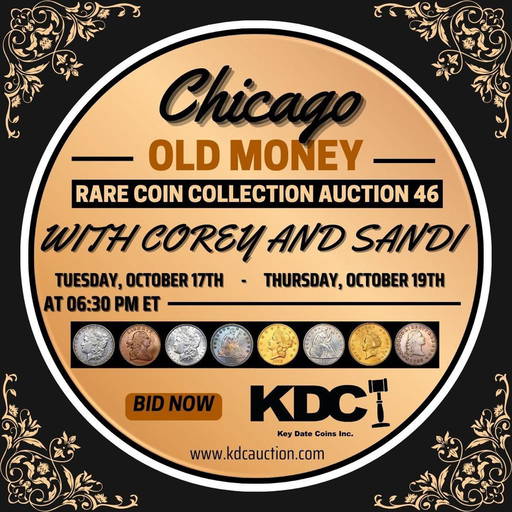 Chicago Rare Coin CollectionAuction 46 D3 on Oct 20, 2023 by Key Date ...