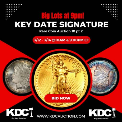 Key Date Signature Rare Coin Auction 10 pt2D3 2024-03-14 Auction - 1123 ...