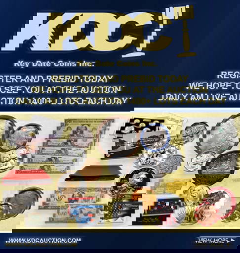 Wow! Key Date Coins AM Live Auction 20 pt1D3 on May 19, 2024 by Key ...