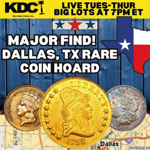 Wow! Dallas TX Rare Coin Hoard Auction20.2D2 2024-05-22 Auction - 1122 ...