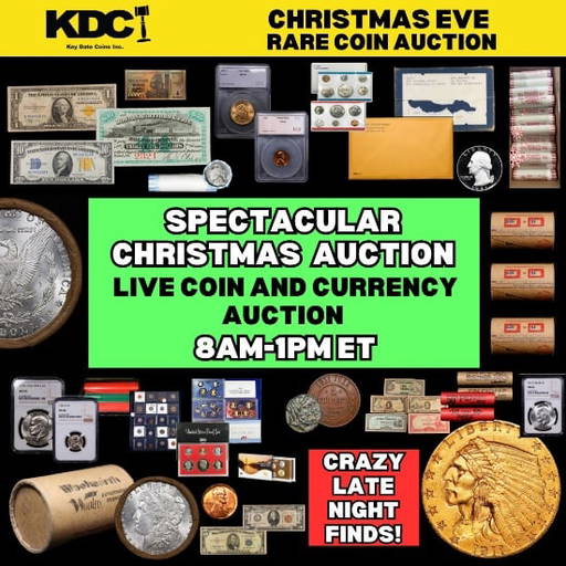 BOXING DAY! Key Date Rare Coin Auction 51.2ON on Dec 26, 2024 by Key ...