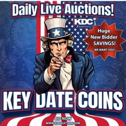 Key Date Coins Spectacular Timed Auction 35.14 on Aug 29, 2025 by Key ...