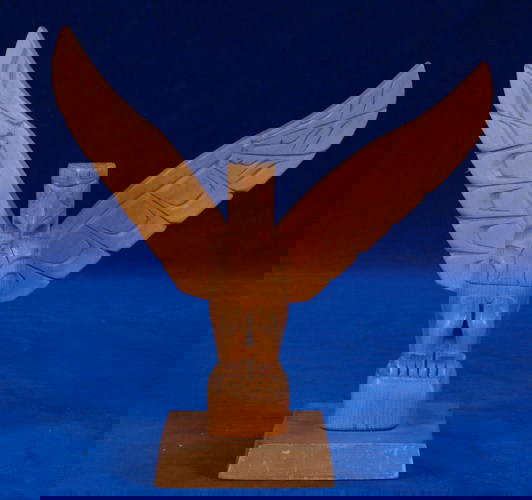 7: Ellen Neel Eagle Totem 9 1/2" W. 9 1/4" H. Fine Con - May 05, 2007 ...