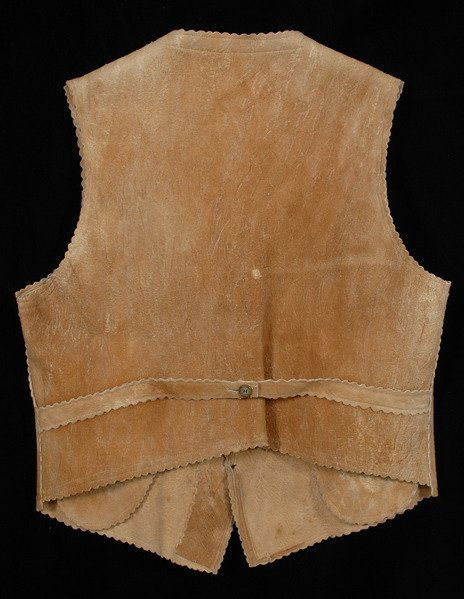 131 Cree Beaded Vest Floral Design Size Medium Goo