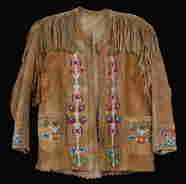 Inuit Beaded Moose Hide & Velvet Jacket - Mar 08, 2015 | Schwenke ...