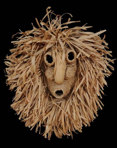 Rare Mohawk Gajesa Medicine Society Corn Husk Mask - Nov 06, 2011 ...