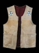 Inuit Beaded Moose Hide & Velvet Jacket - Mar 08, 2015 | Schwenke ...