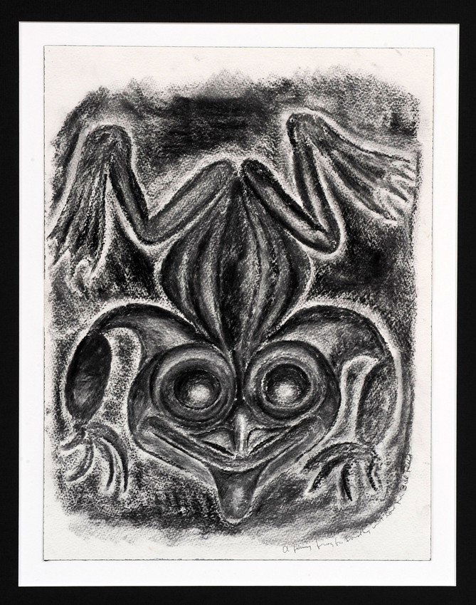 Original Bill Reid Charcoal Drawing of a Frog Made as a - Jun 23, 2013 ...