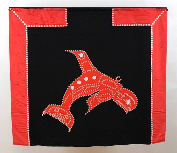Kwakwaka'wakw Killer Whale Clan Dance Robe 48"x 56"