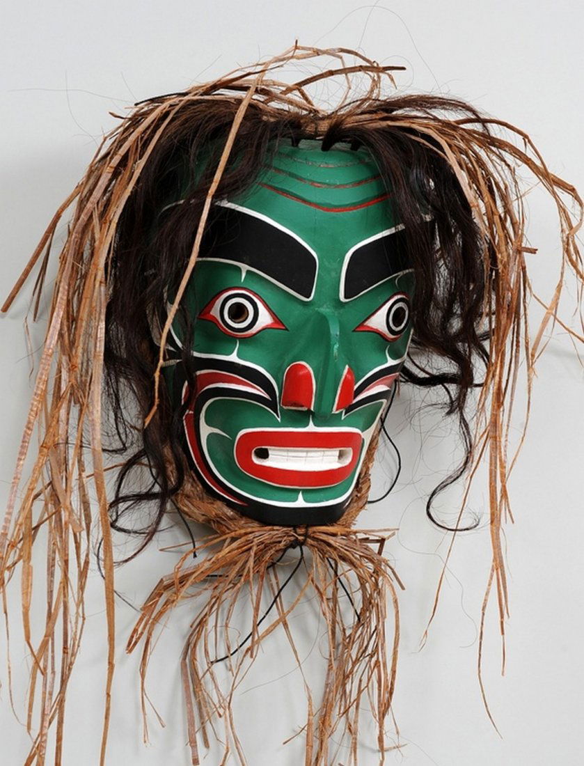 Kwakiutl Bukwus Mask Carved by Terrance Isaac - Alert - Nov 20, 2016 ...
