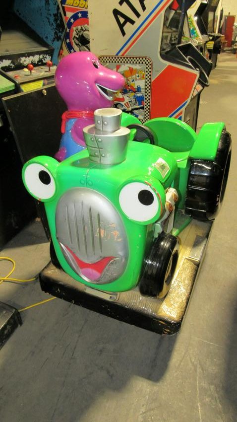 Barney Tractor Coin Operated Kiddie Ride - Jan 16, 2020 | Jaybird ...