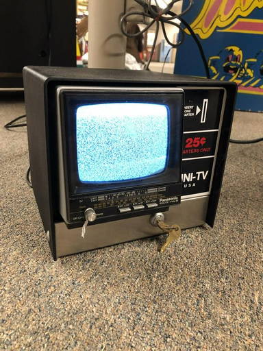 Mini Coin Operated Tv