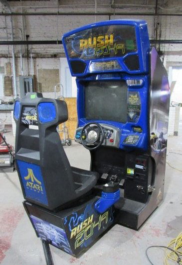 Atari Rush 2049 Sit Down Racing Arcade Game - Feb 27, 2020 | Jaybird ...