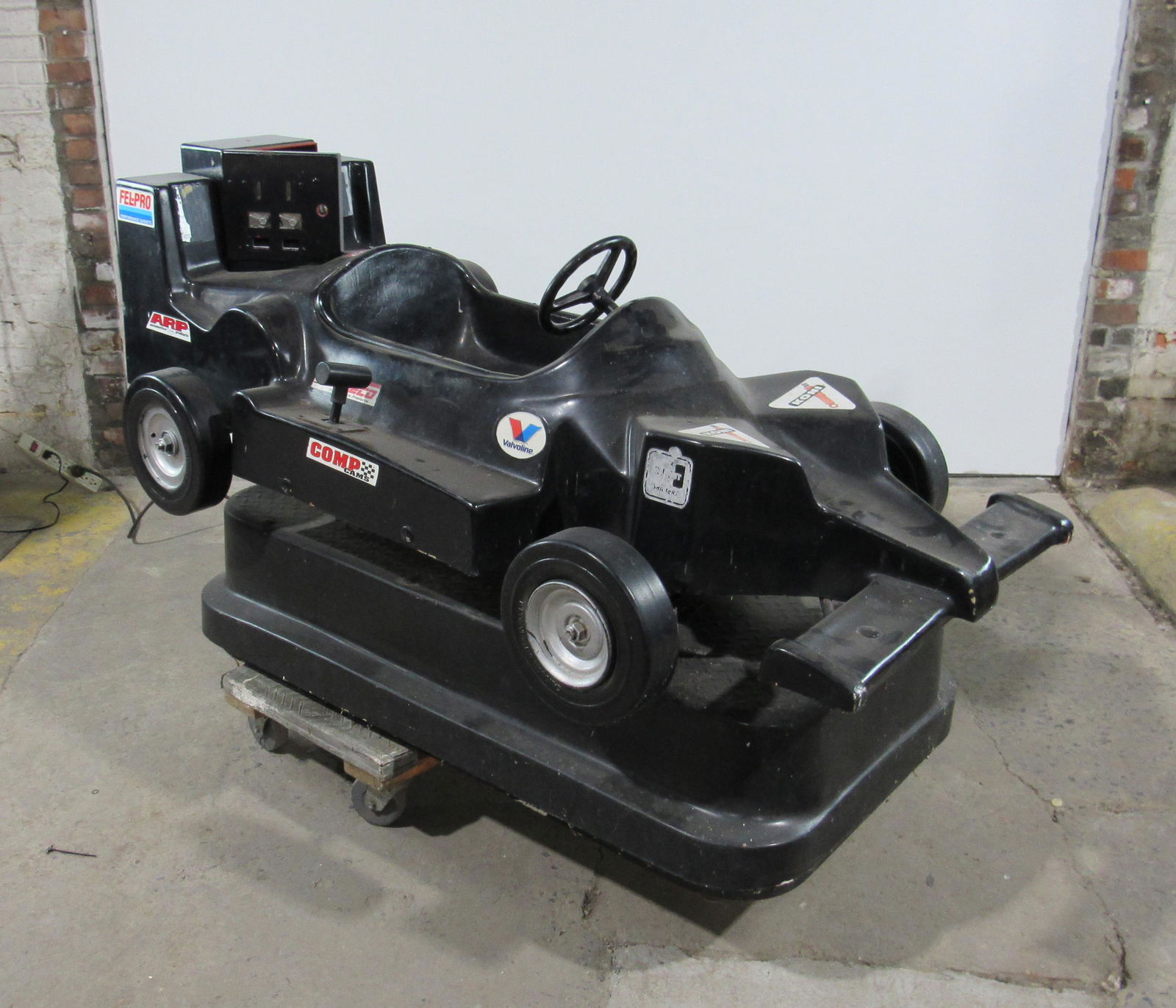 Black Coin-Operated Race Car Kiddie Ride - May 21, 2020 | Jaybird ...