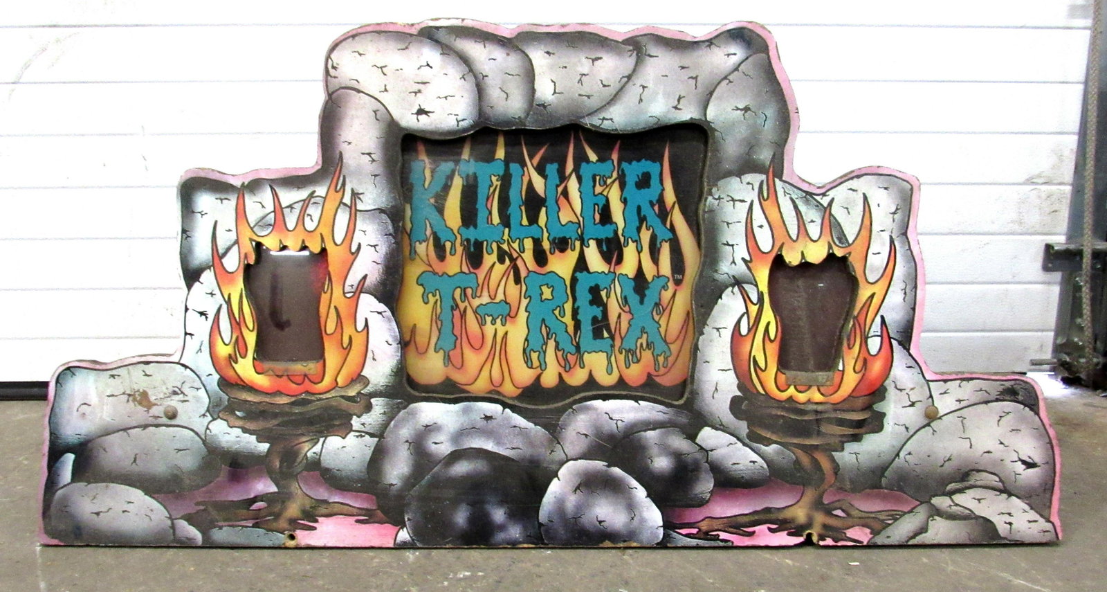 Killer T Rex Arcade Game Topper