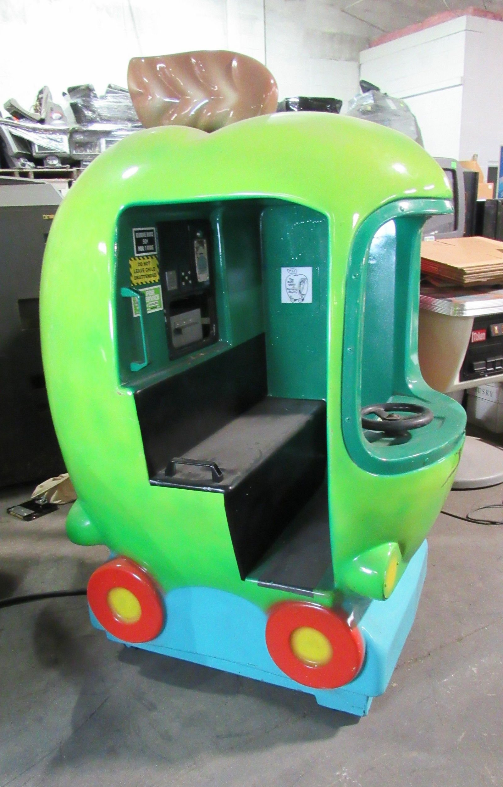 Richard Scary Green Apple Coin Operated Kiddie Ride - May 21, 2020 ...