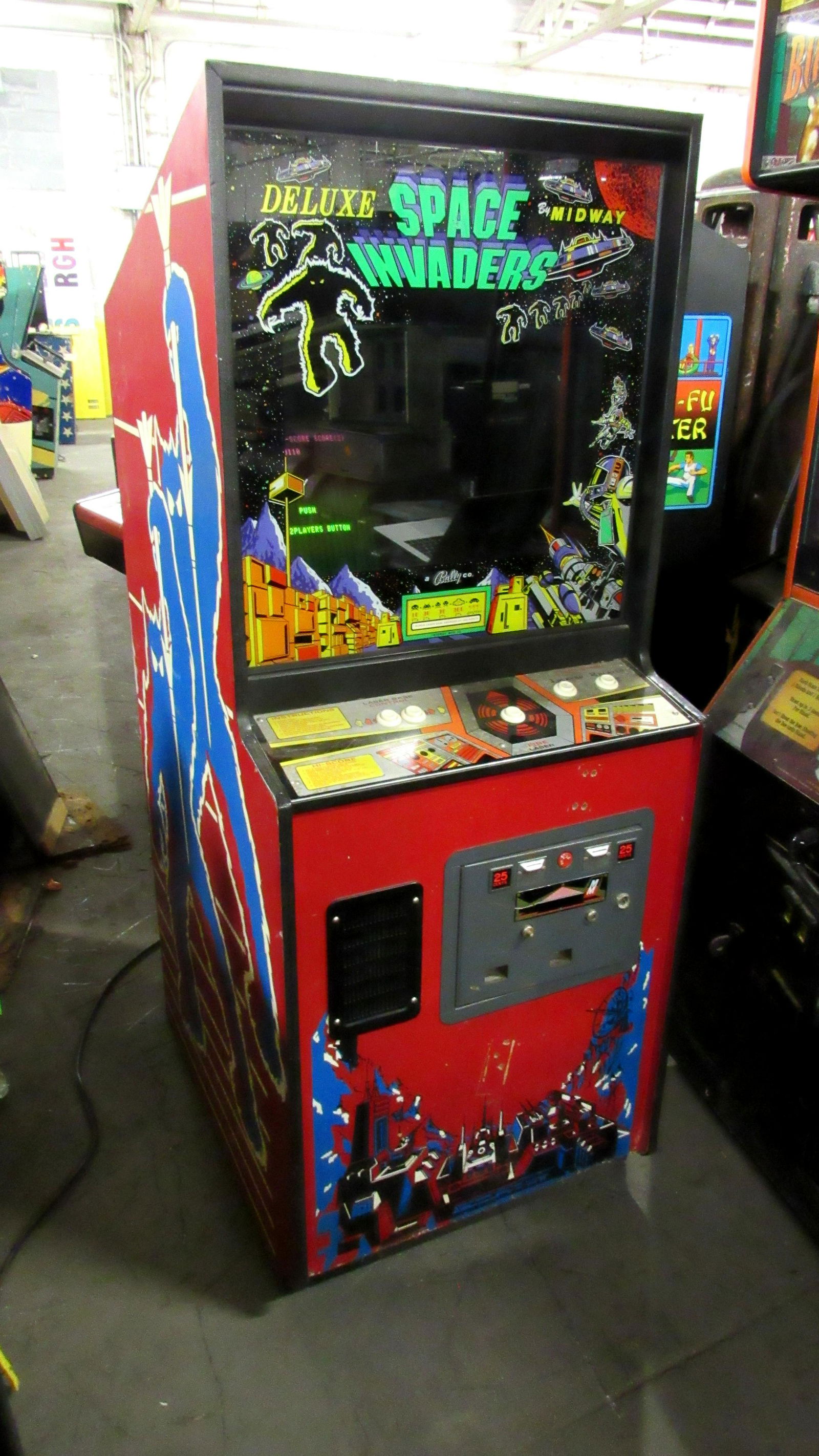 Working Midway Space Invaders Coin Operated Arcade Game - Nov 19, 2020 ...