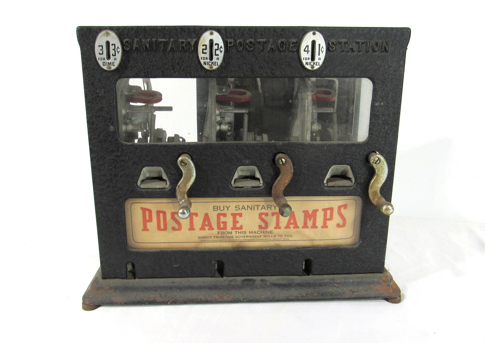 Antique Schermack Stamp Machine for Restoration - Jul 29, 2020 ...